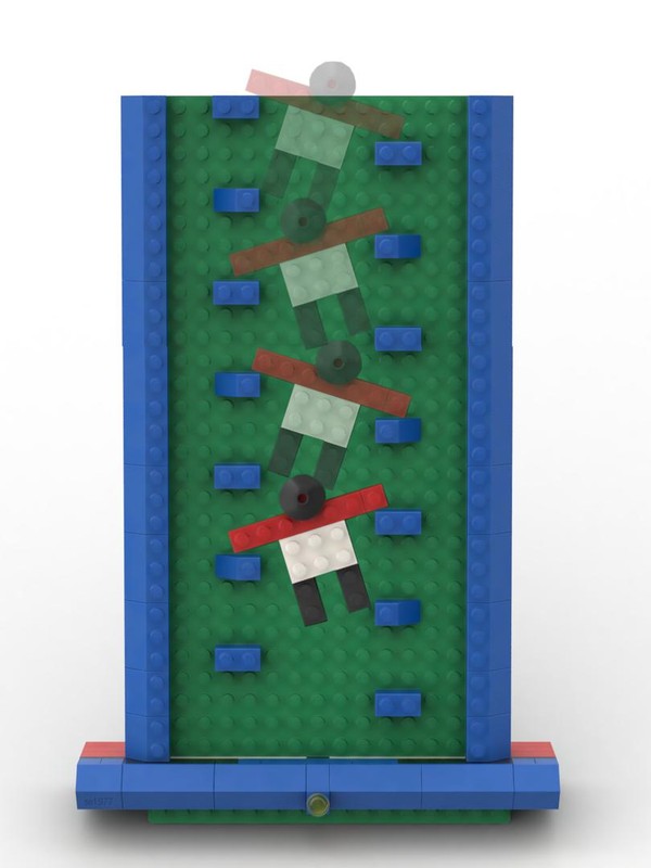 LEGO MOC 6370 Man going down a ladder by se1977 | Rebrickable - Build ...