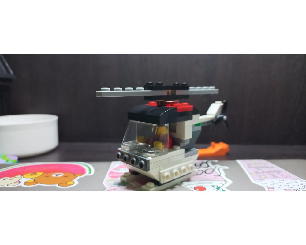 Lego Moc Mini Helicopter By Nitweiy Rebrickable Build With Lego