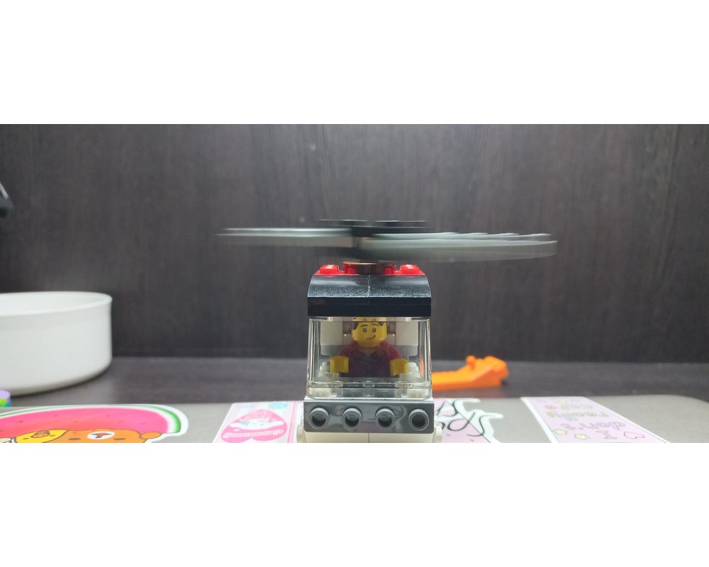 Lego Moc Mini Helicopter By Nitweiy Rebrickable Build With Lego