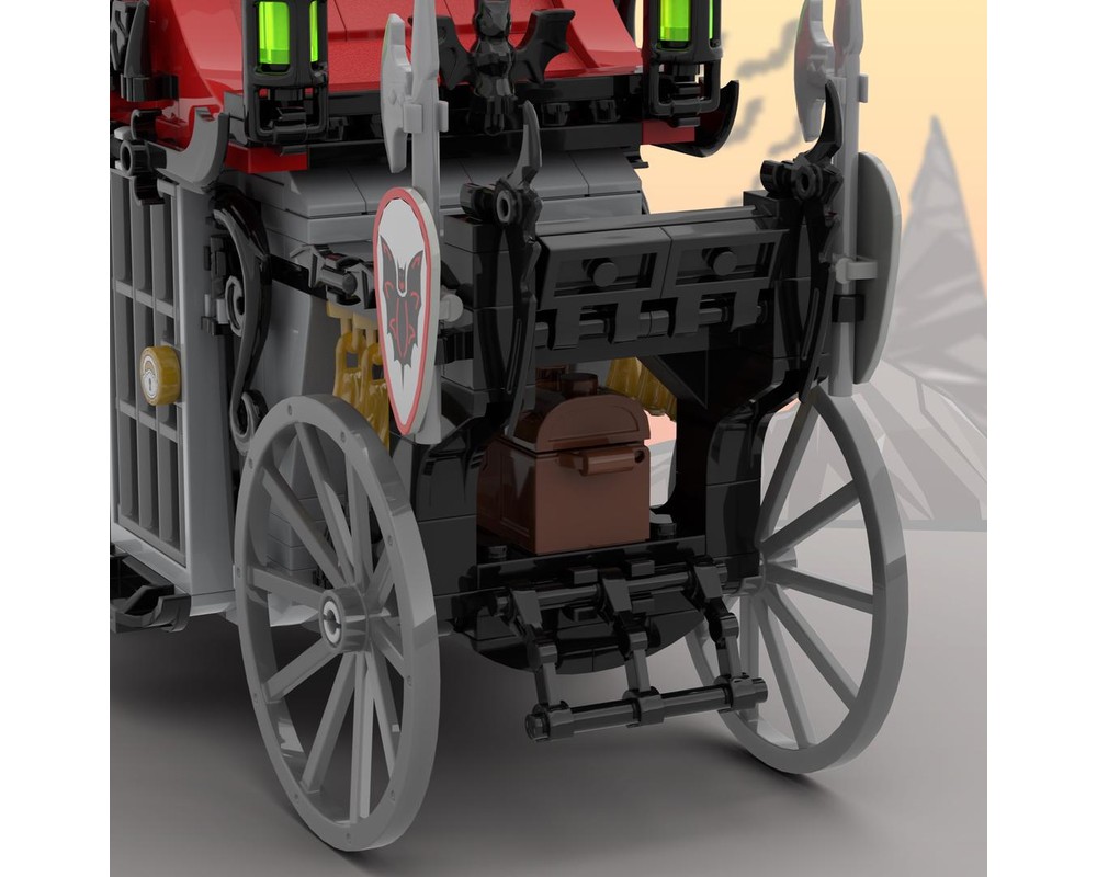 Lego Moc 6047 Count Batlords Prison Remake Lego Castle Fright