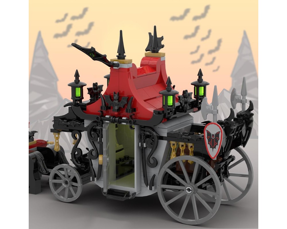 Lego Moc 6047 Count Batlords Prison Remake Lego Castle Fright