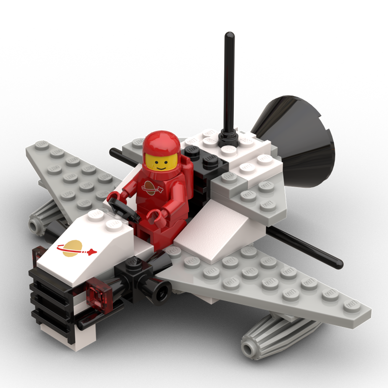 LEGO MOC MOC-6842 little space aviator by KILDET | Rebrickable - Build ...