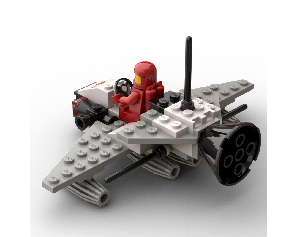 Lego Moc Moc 6842 Little Space Aviator By Kildet Rebrickable Build