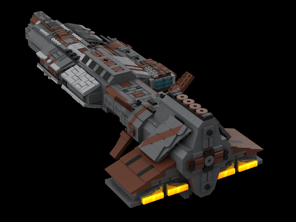 LEGO MOC Lantean Aurora-class by magurean.paul | Rebrickable - Build ...