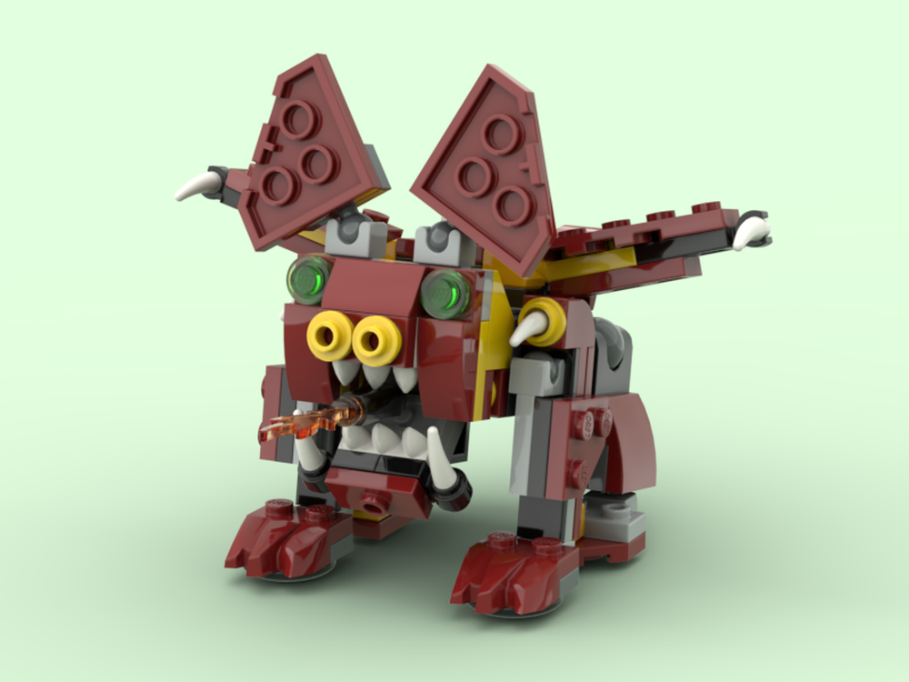 LEGO MOC Dragon Pig 3 by eric_nunya | Rebrickable - Build with LEGO