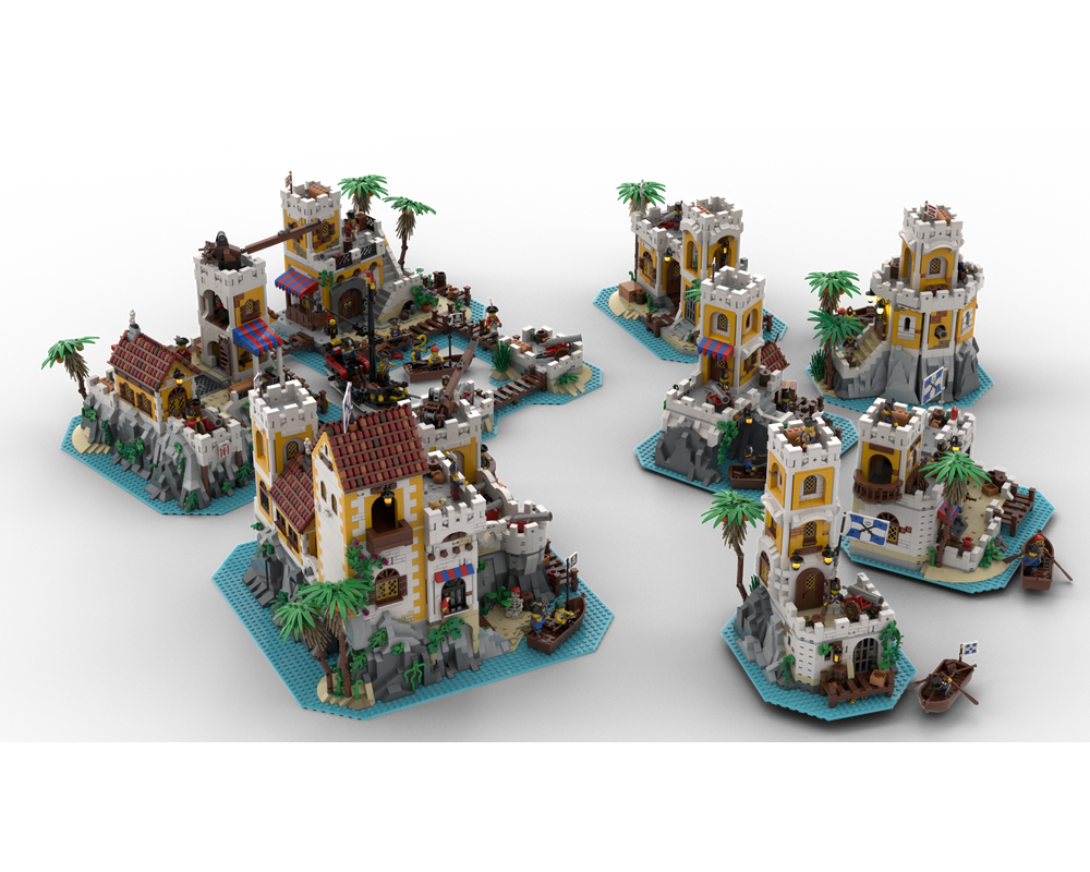 Lego Moc Pirates Imperial Bundle Remake Of 7 Sets By Legatoflegion