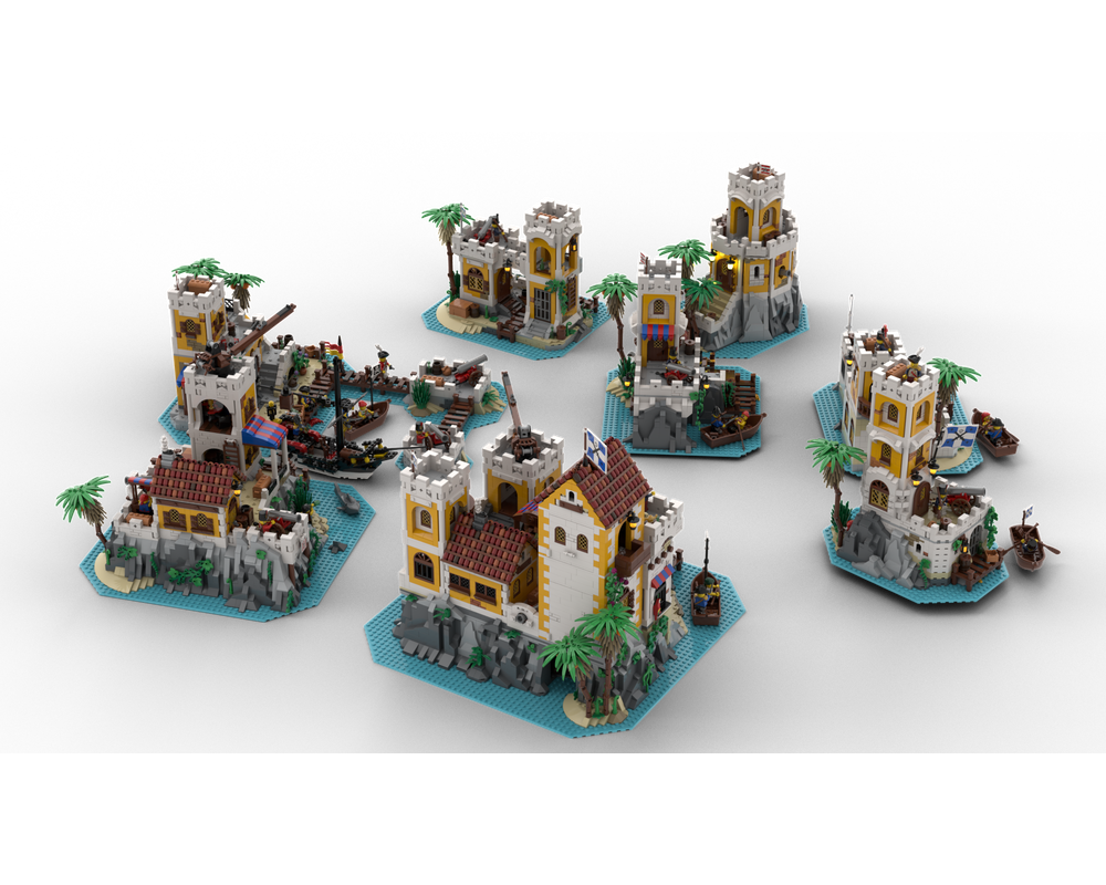 Lego Moc Pirates Imperial Bundle Remake Of 7 Sets By Legatoflegion