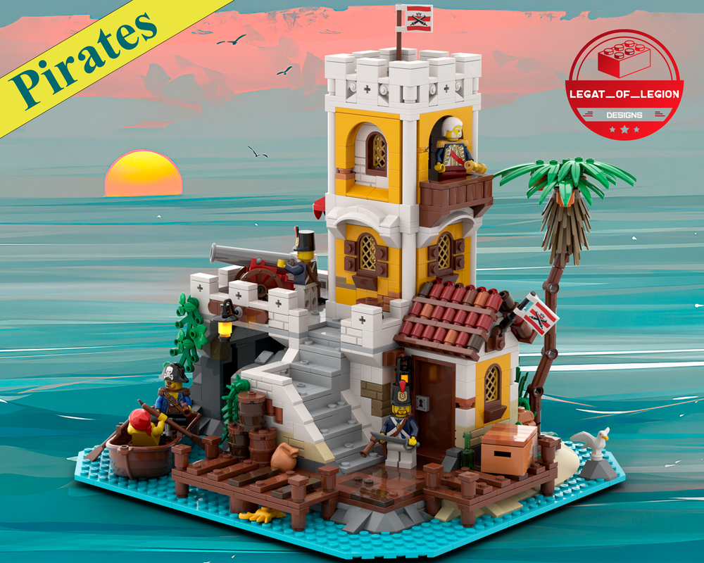 Lego Moc Pirates Imperial Bundle Remake Of 7 Sets By Legatoflegion