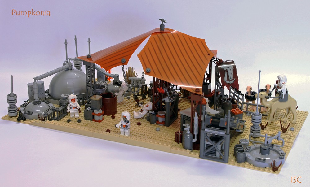 Lego Moc Mos Eisley Scrapyard By Iscreamclone Rebrickable Build