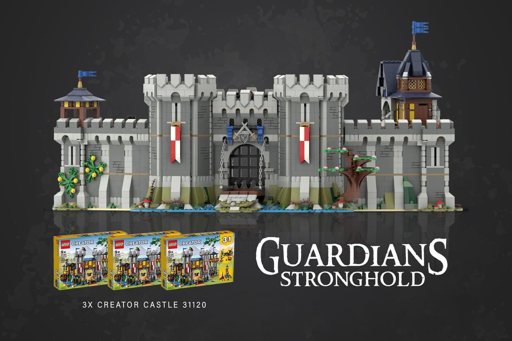 LEGO MOC Guardians Stronghold by Made With Brix | Rebrickable - Build ...