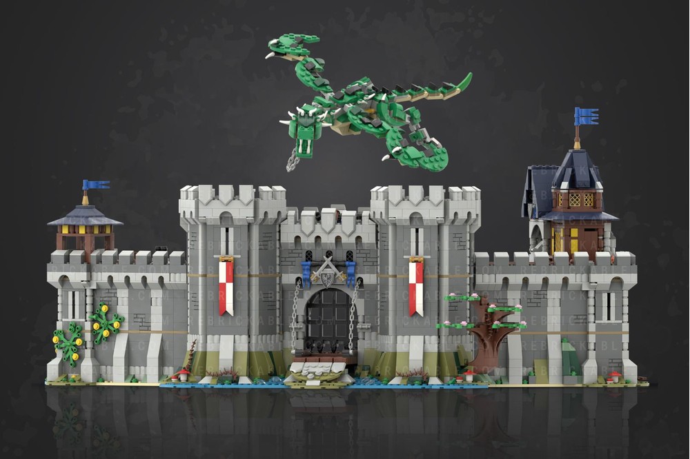 Lego Moc Guardians Stronghold By Made With Brix Rebrickable Build