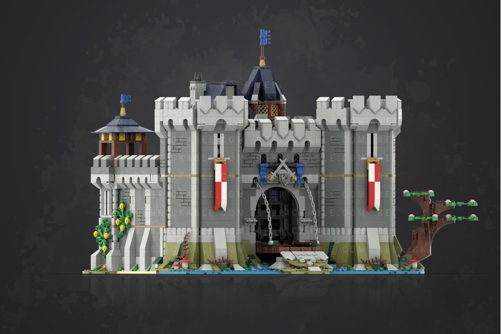 Lego Moc Guardians Stronghold By Made With Brix Rebrickable Build
