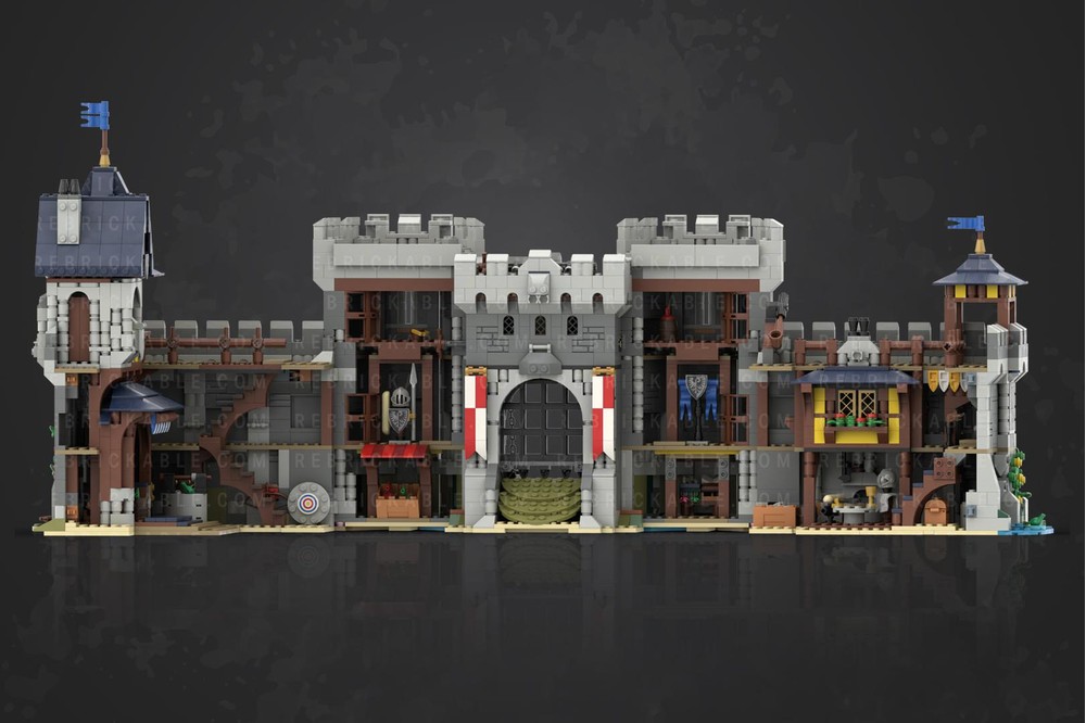 Lego Moc Guardians Stronghold By Made With Brix Rebrickable Build