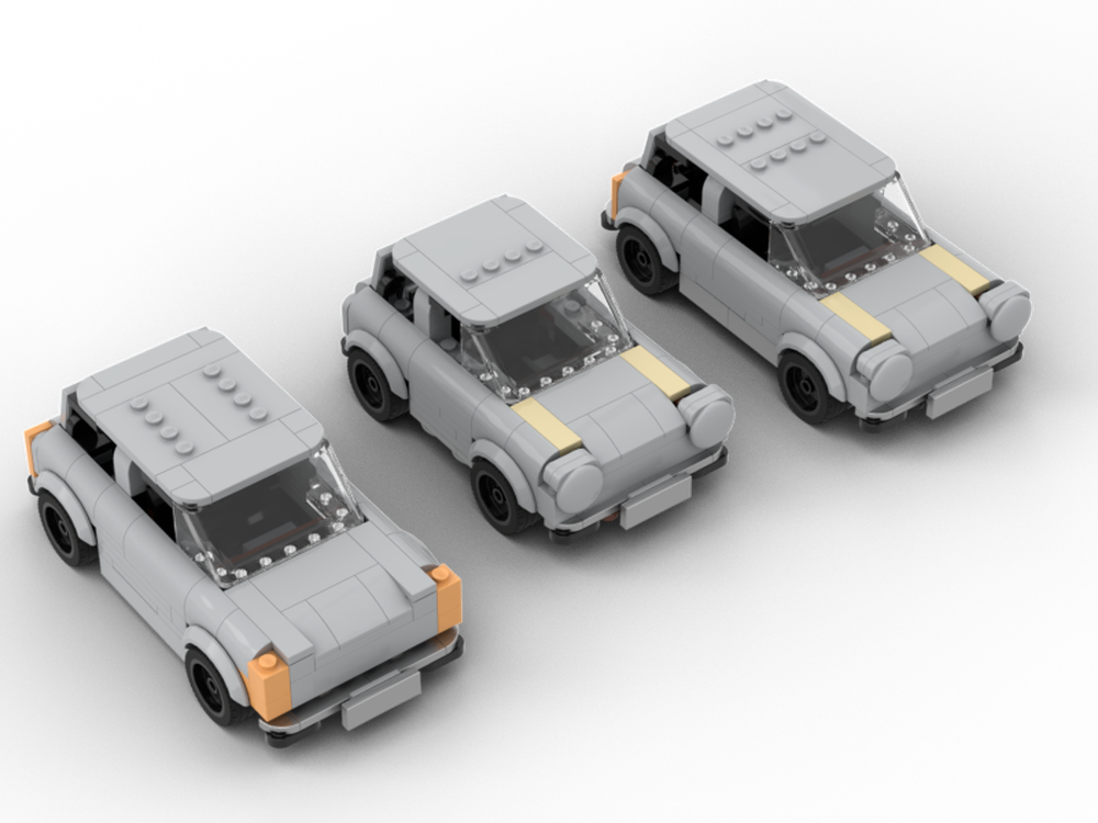 Lego Moc 76911 Rover Mini V15 By Hoppepe Rebrickable Build