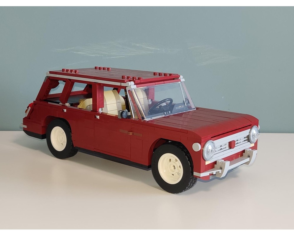 LEGO MOC 10290 Lada 1200 Combi by Kirvet | Rebrickable - Build with LEGO