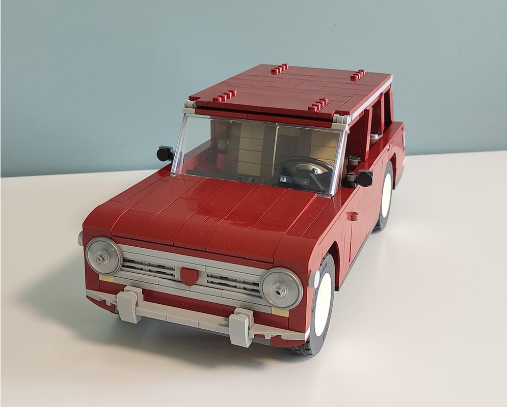LEGO MOC 10290 Lada 1200 Combi by Kirvet | Rebrickable - Build with LEGO
