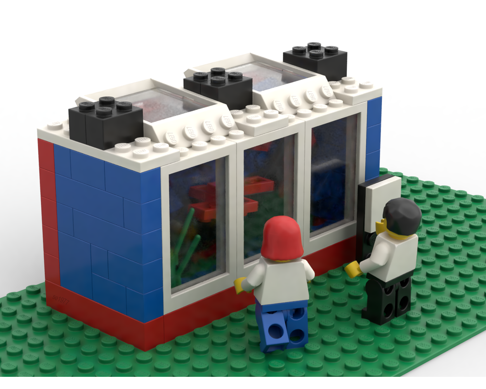 LEGO MOC 6370 Aquarium by se1977 | Rebrickable - Build with LEGO