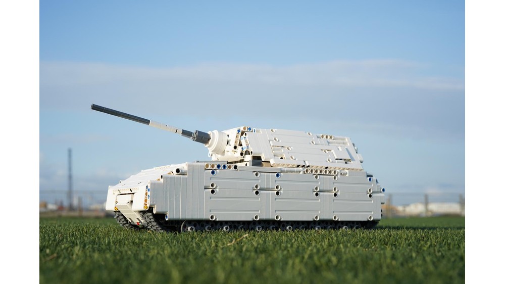 LEGO MOC [RC MOC] 1/26 RC German Panzer VIII MAUS - LEGO Technic 42100 ...
