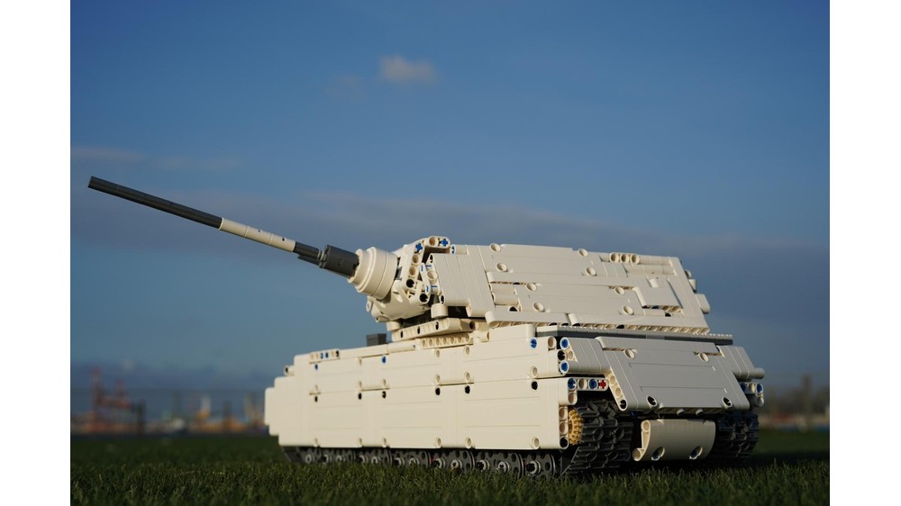 LEGO MOC [RC MOC] 1/26 RC German Panzer VIII MAUS - LEGO Technic 42100 ...
