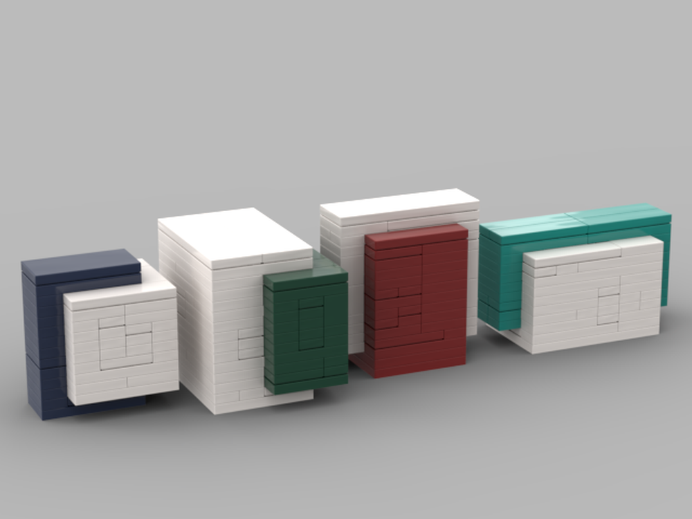 LEGO MOC Interlocked Puzzle Boxes by Gsabey08 | Rebrickable - Build ...