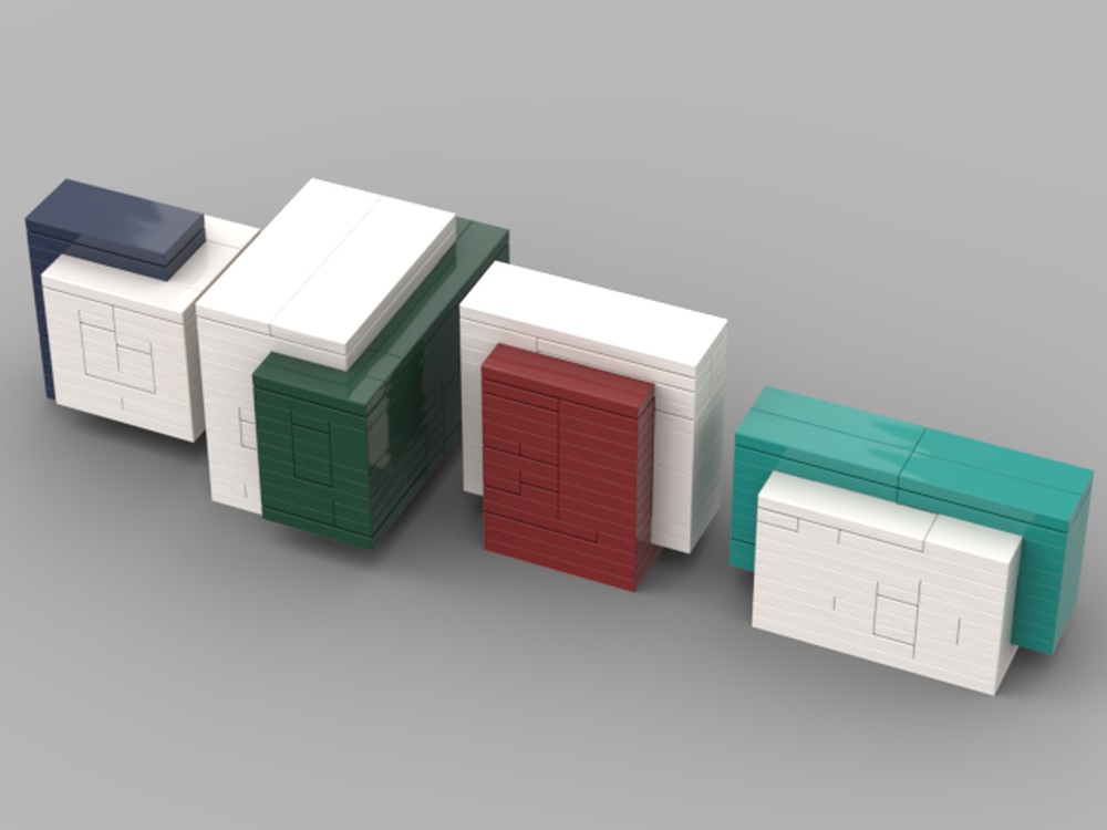 Lego Moc Interlocked Puzzle Boxes By Gsabey08 Rebrickable Build