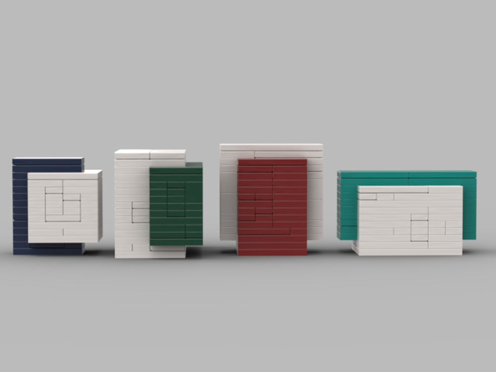 Lego Moc Interlocked Puzzle Boxes By Gsabey08 Rebrickable Build