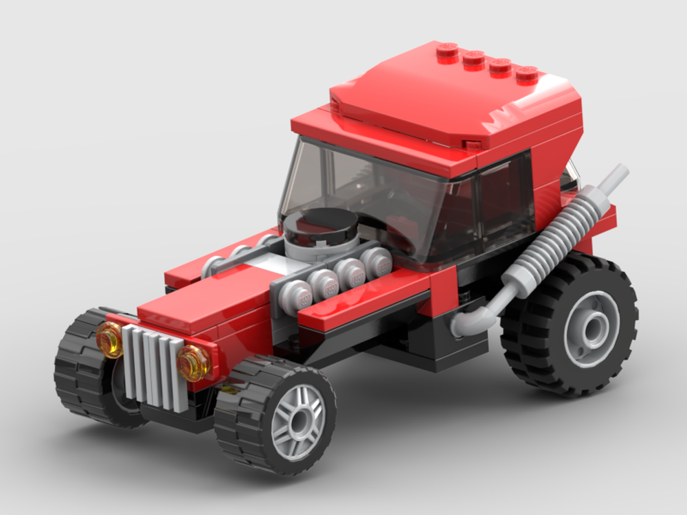 LEGO MOC Lego Hot Rod by Lego_Sc_ | Rebrickable - Build with LEGO