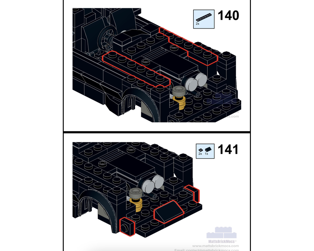 LEGO MOC 190E MERCEDES BENZ COSWORTH EDITION by Mattsbrickmocs ...
