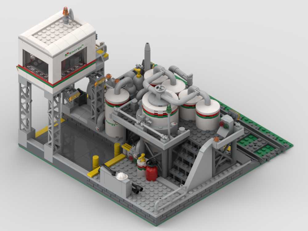Lego Moc Octan Transfer Station By Haulingbricks Rebrickable Build