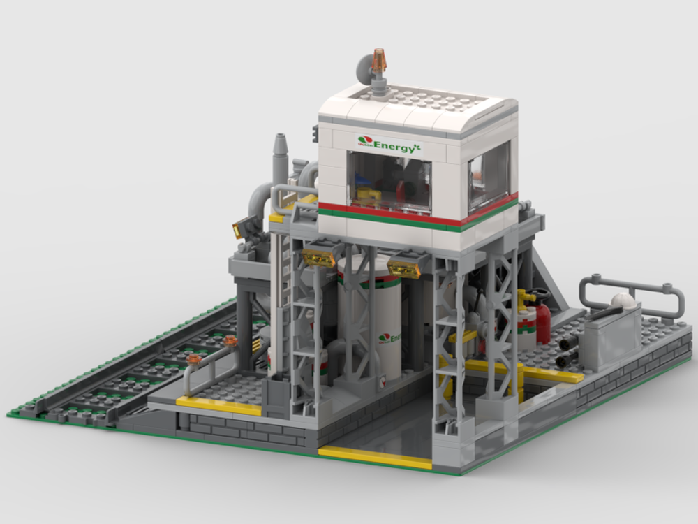 Lego Moc Octan Transfer Station By Haulingbricks Rebrickable Build