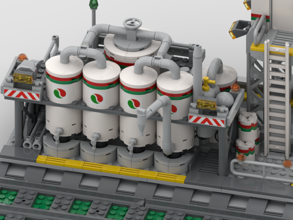 Lego Moc Octan Transfer Station By Haulingbricks Rebrickable Build