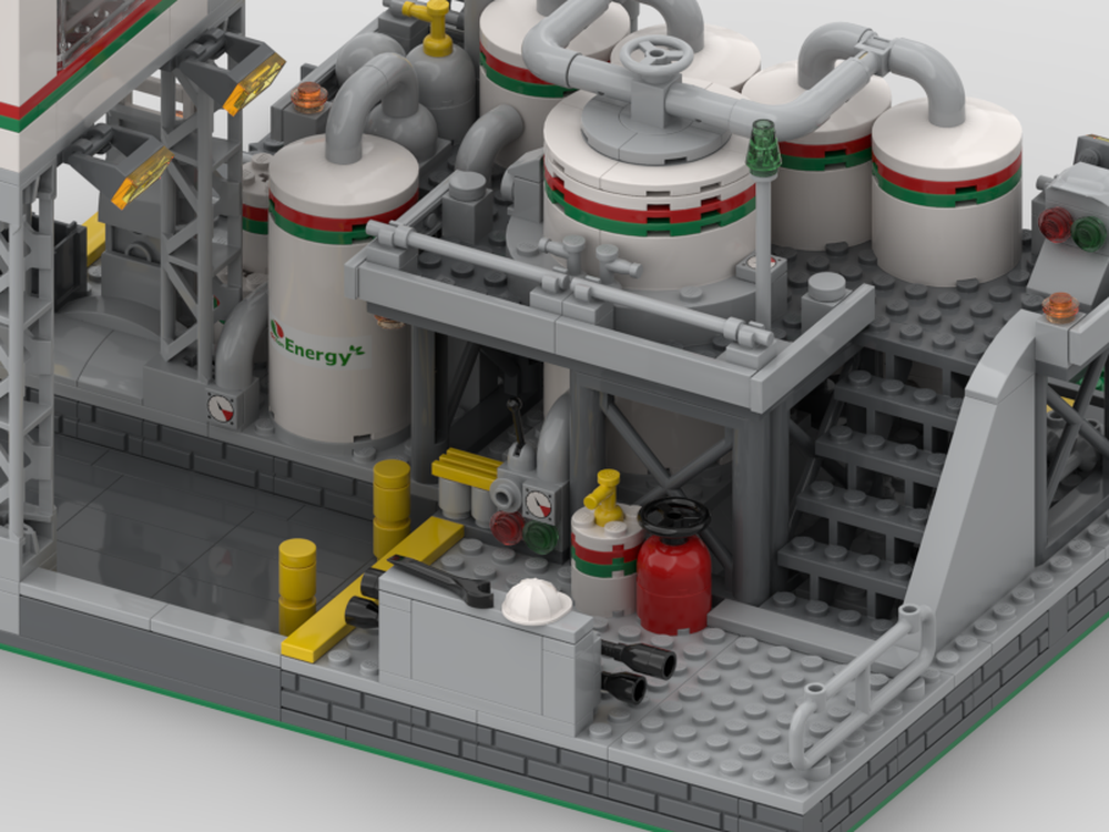 Lego Moc Octan Transfer Station By Haulingbricks Rebrickable Build