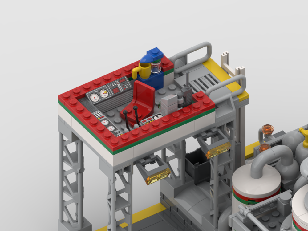 Lego Moc Octan Transfer Station By Haulingbricks Rebrickable Build