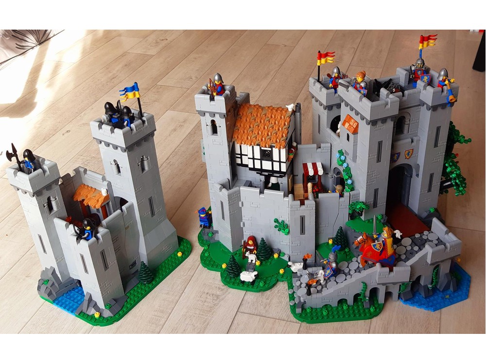 LEGO MOC Fortified outpost (compatible with 10305) by Campistron ...