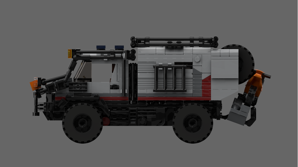 LEGO MOC OFFROAD MERCEDES UNIMOG by FritesAuFour | Rebrickable - Build ...