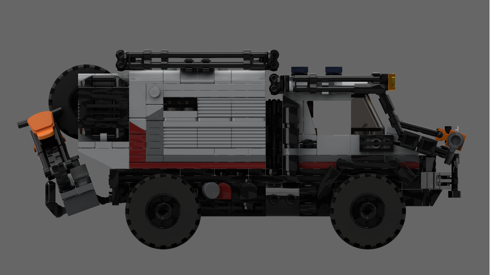Lego Moc Offroad Mercedes Unimog By Fritesaufour Rebrickable Build