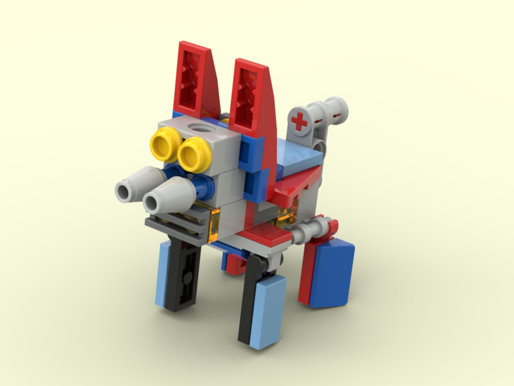 LEGO MOC Robot Pig 2 by eric_nunya | Rebrickable - Build with LEGO
