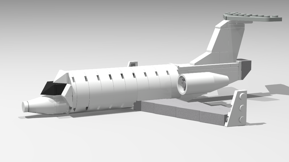 LEGO MOC Bombardier/Canadair CRJ200 (miniature) by kooyong_maker101 ...