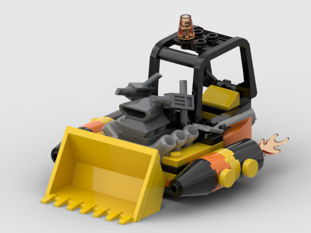 LEGO MOC The spaceship of worksite by The Crazy Brick | Rebrickable ...