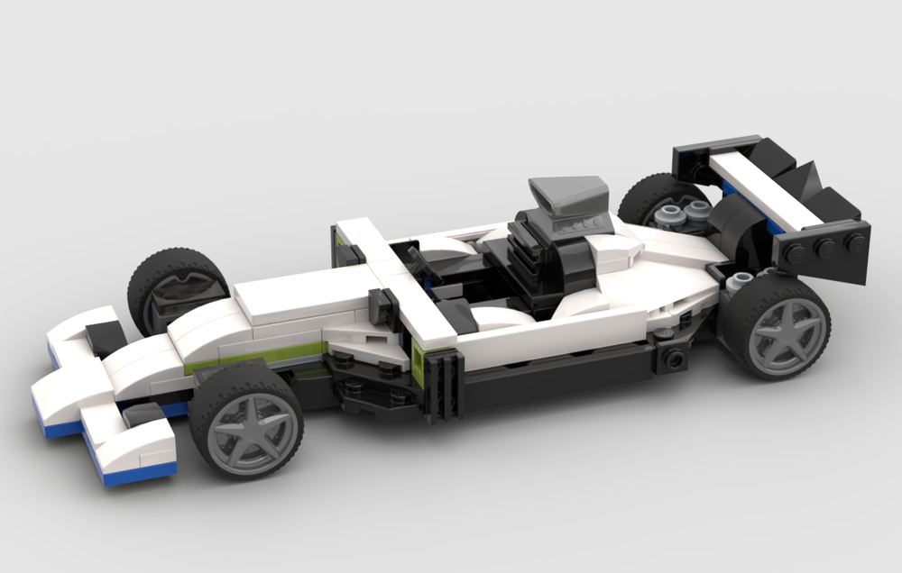 LEGO MOC 76900 Modern Formula by crazy8ron | Rebrickable - Build with LEGO