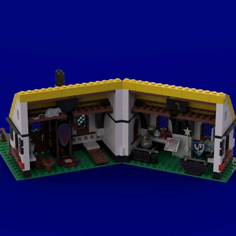 LEGO MOC Modern90s Medieval Cottage - Mittelalterliche Hütte by ...