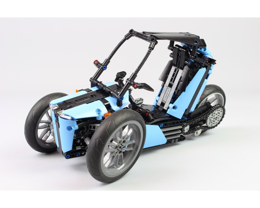 LEGO MOC Leaning Tricycle by Nico71 | Rebrickable - Build with LEGO