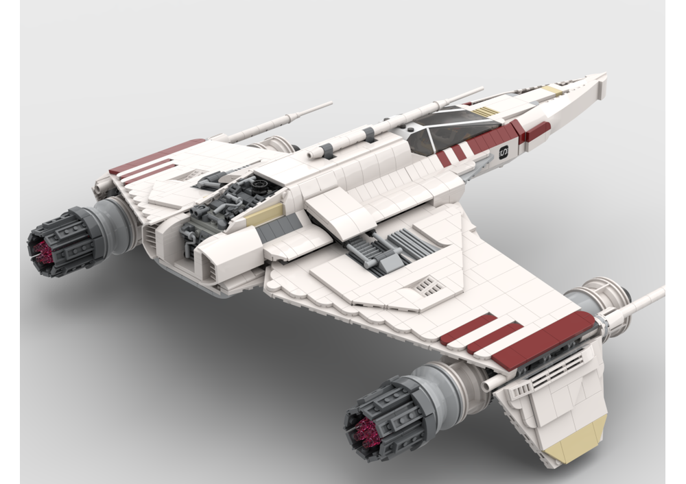 LEGO MOC E-WING UCS by Eventus_Engineering_System | Rebrickable - Build ...