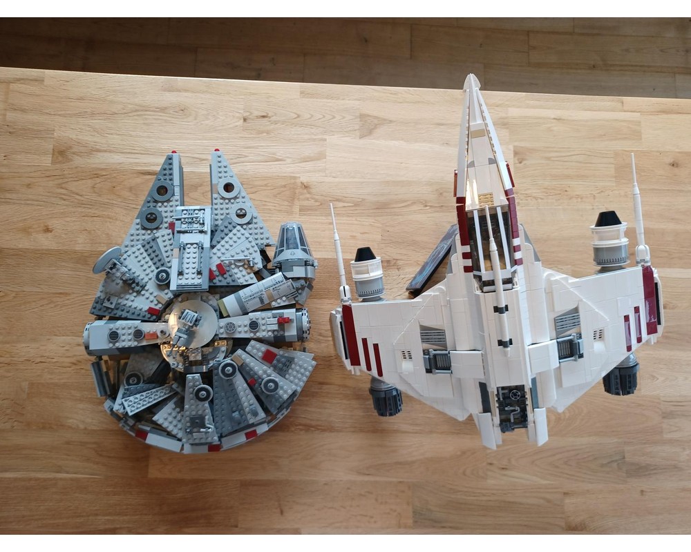 Lego Moc E Wing Ucs By Eventusengineeringsystem Rebrickable Build