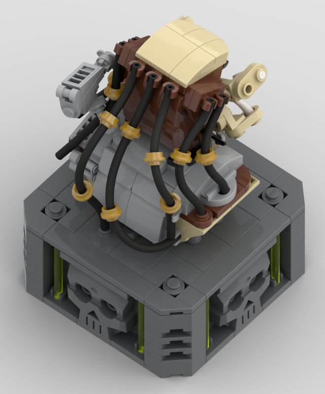 LEGO MOC-127201 Minibust - Predator by Thierry | Rebrickable - Build ...