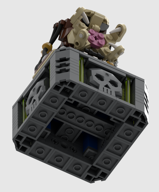 LEGO MOC Minibust - Predator by Thierry | Rebrickable - Build with LEGO