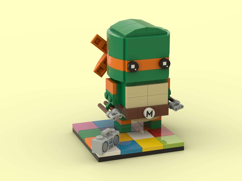 LEGO MOC Michelangelo (Teenage Mutant Ninja Turtles) by Puremadness ...
