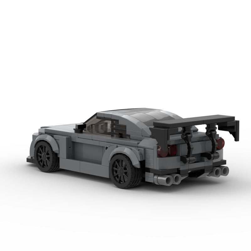 LEGO MOC Liberty Walk Nissan R35 GTR (With Stock Engine) by KazeBricks ...