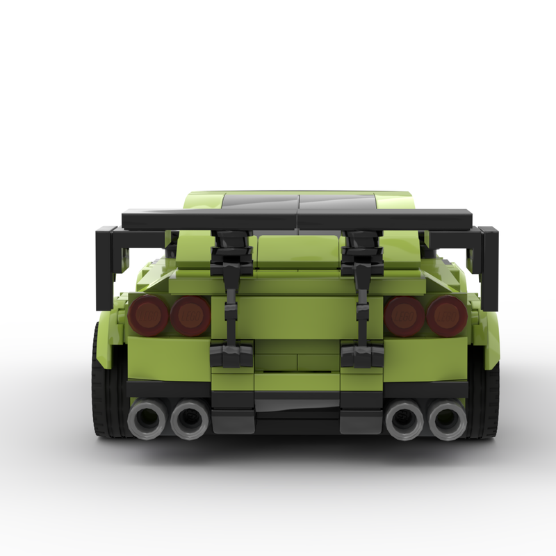 LEGO MOC Liberty Walk Nissan R35 GTR (With Custom Engine) by KazeBricks ...