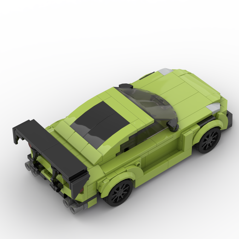 LEGO MOC Liberty Walk Nissan R35 GTR (With Custom Engine) by KazeBricks ...